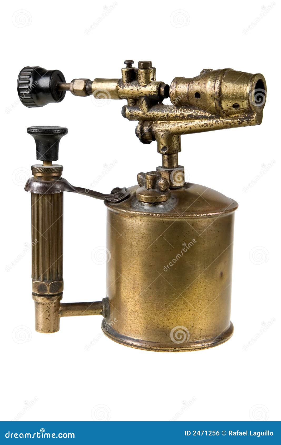 Old blowtorch stock photo. Image of implement, blow, golden - 2471256