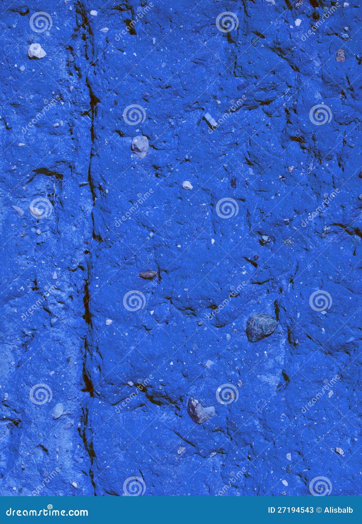 Old Blue and Aged Wall Background Stock Image - Image of grunge, rough ...
