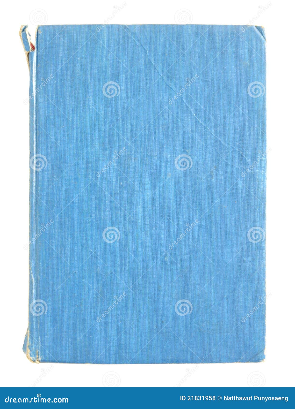 Old Blue Book Pages Isolated Stock Photo - Image of document, canvas ...