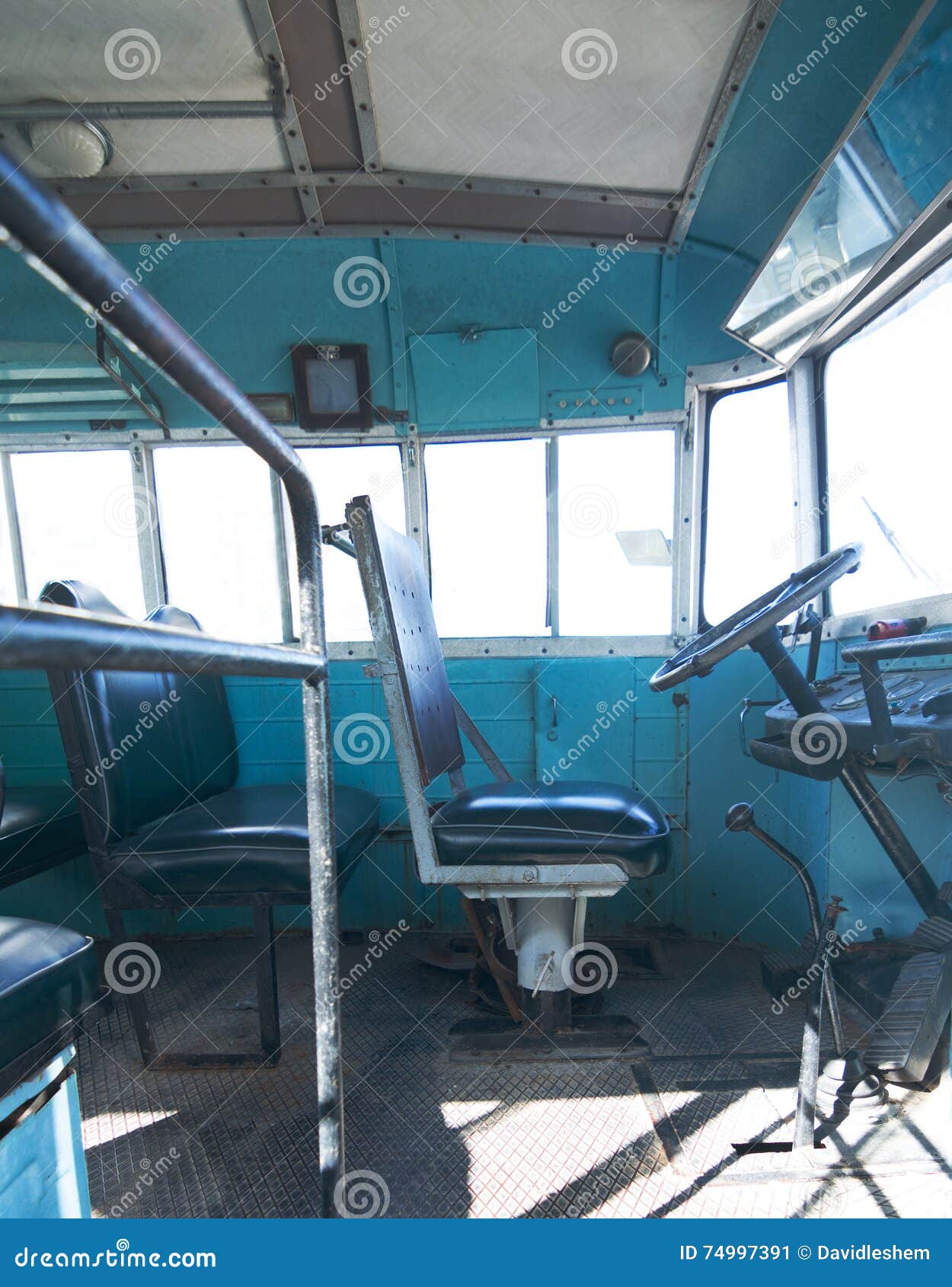 Old blue bus stock image. Image of carriage, fashioned - 74997391