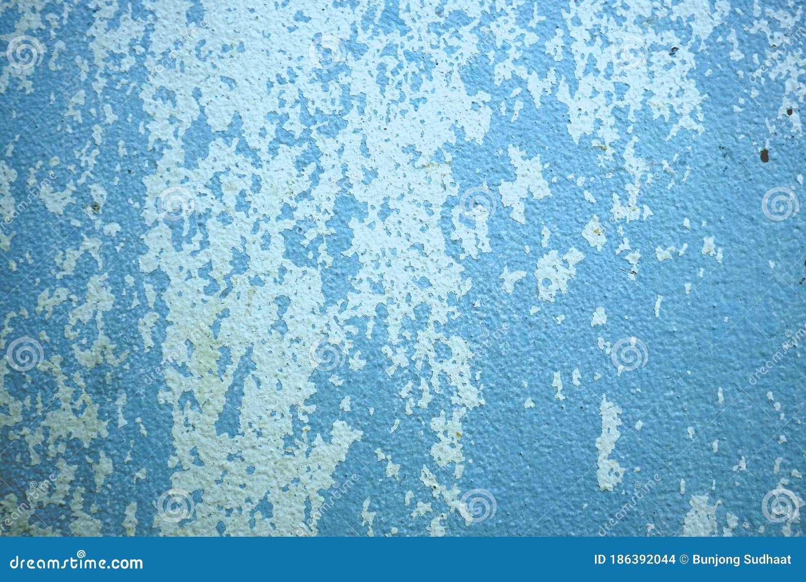 Old Blue Color on the White Wall. Stock Photo - Image of wall, green ...