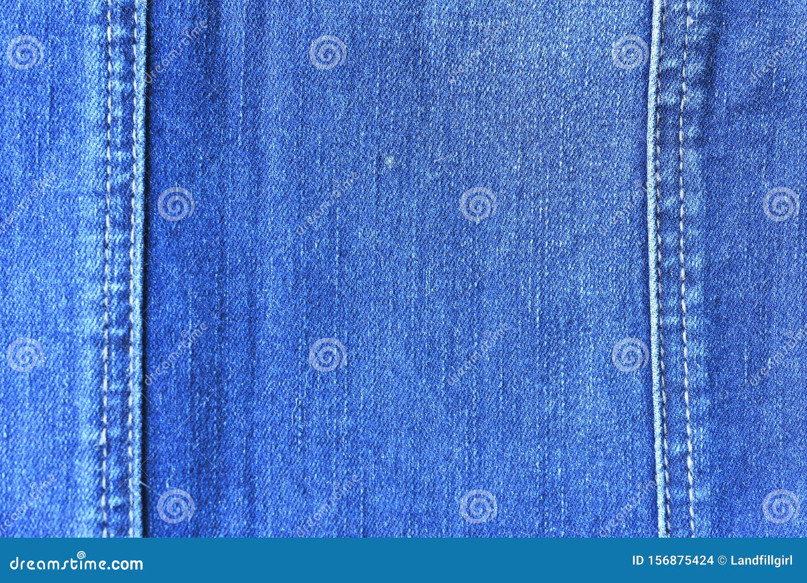 Old Blue Denim Fabric Texture Stock Photo - Image of design, denim ...