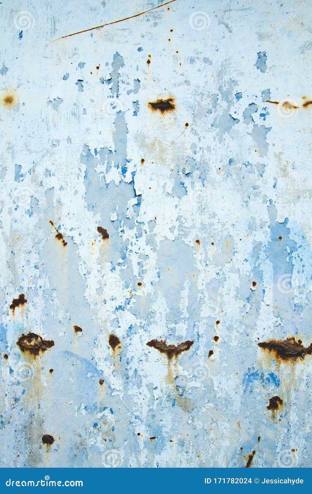 Old Blue Distressed Metallic Wall, Grungy Background or Texture Stock ...