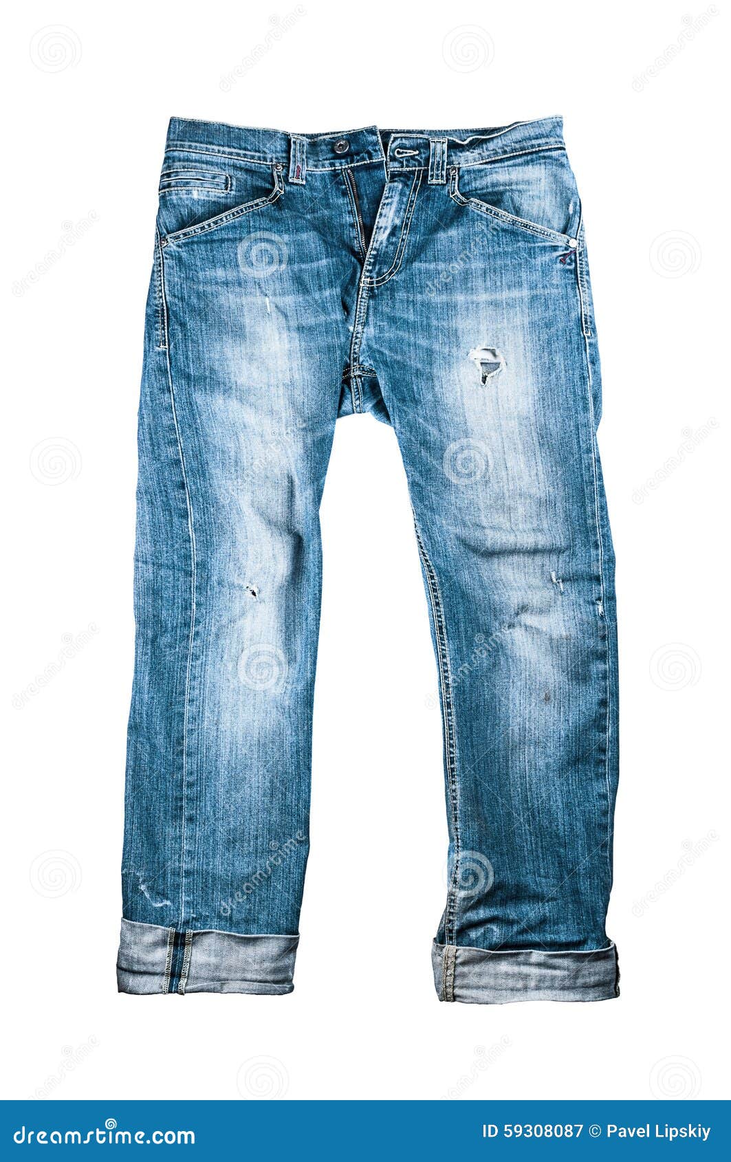 Old blue jeans stock image. Image of style, fashion, pair - 59308087