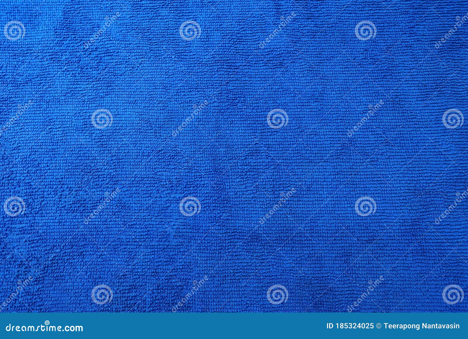 Old Blue Microfiber Cloth Texture Background. Stock Image - Image of ...