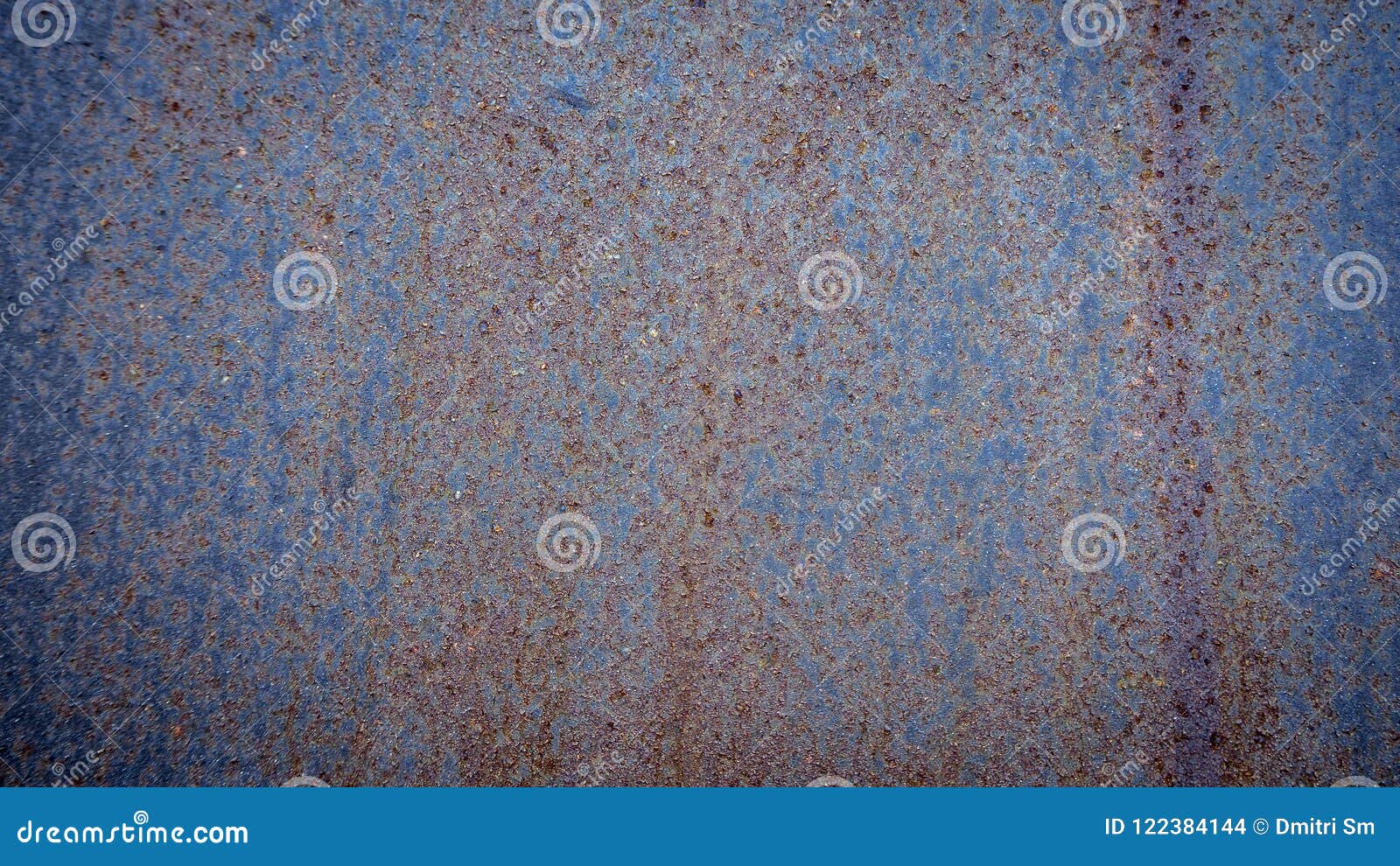 Texture of old blue metal stock photo. Image of plate - 122384144