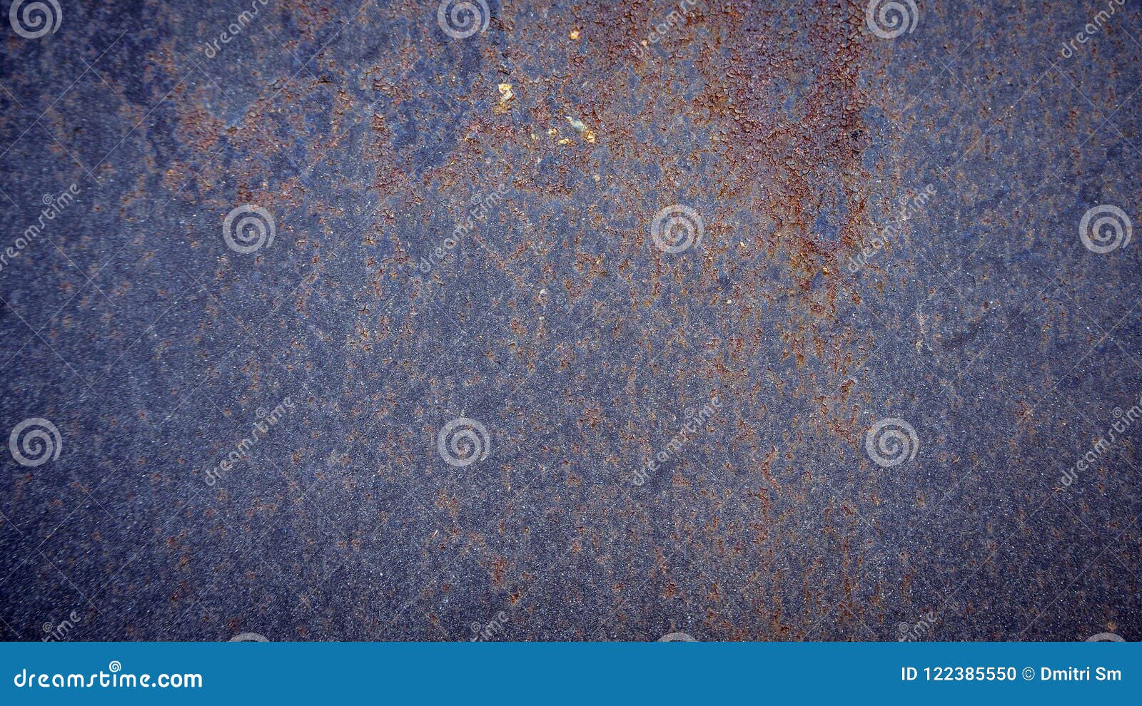 Texture of old blue metal stock photo. Image of blue - 122385550