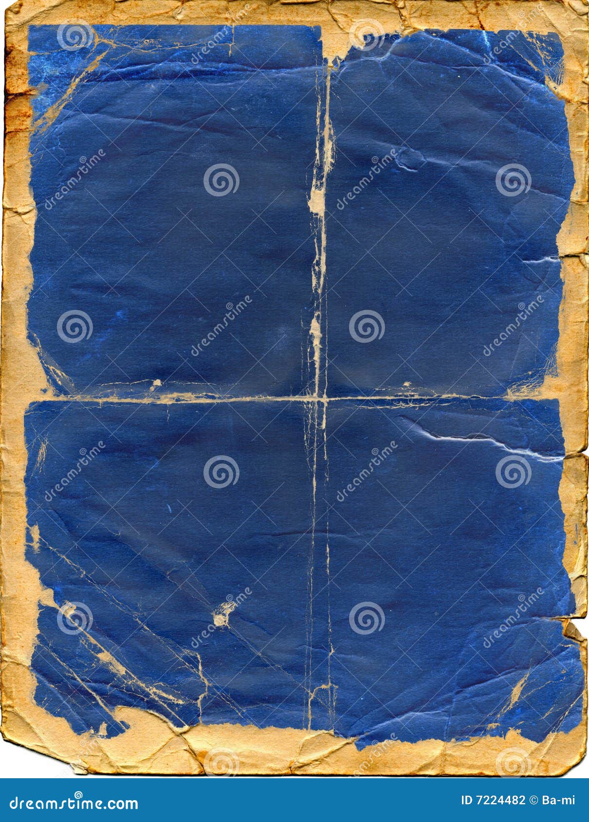 Old blue paper stock photo. Image of vintage, texture - 7224482