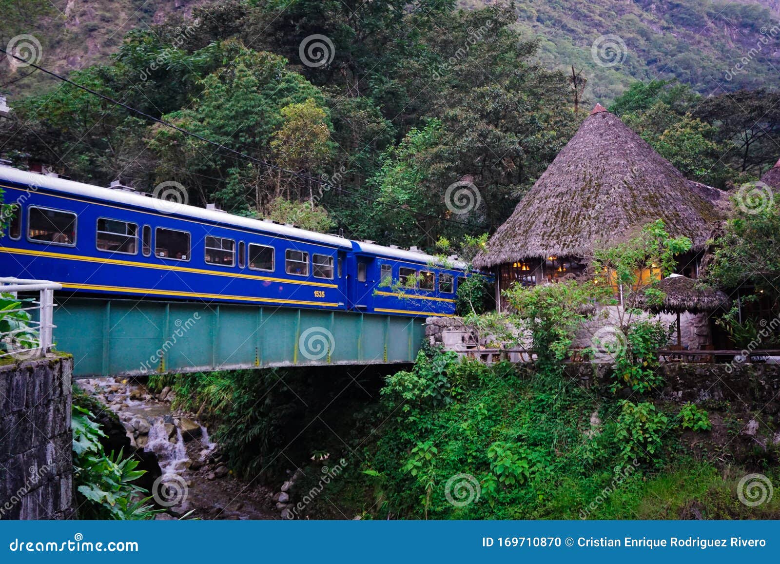 Old Blue Railway Train Subway Stock Photo - Image of engine, jaipur ...