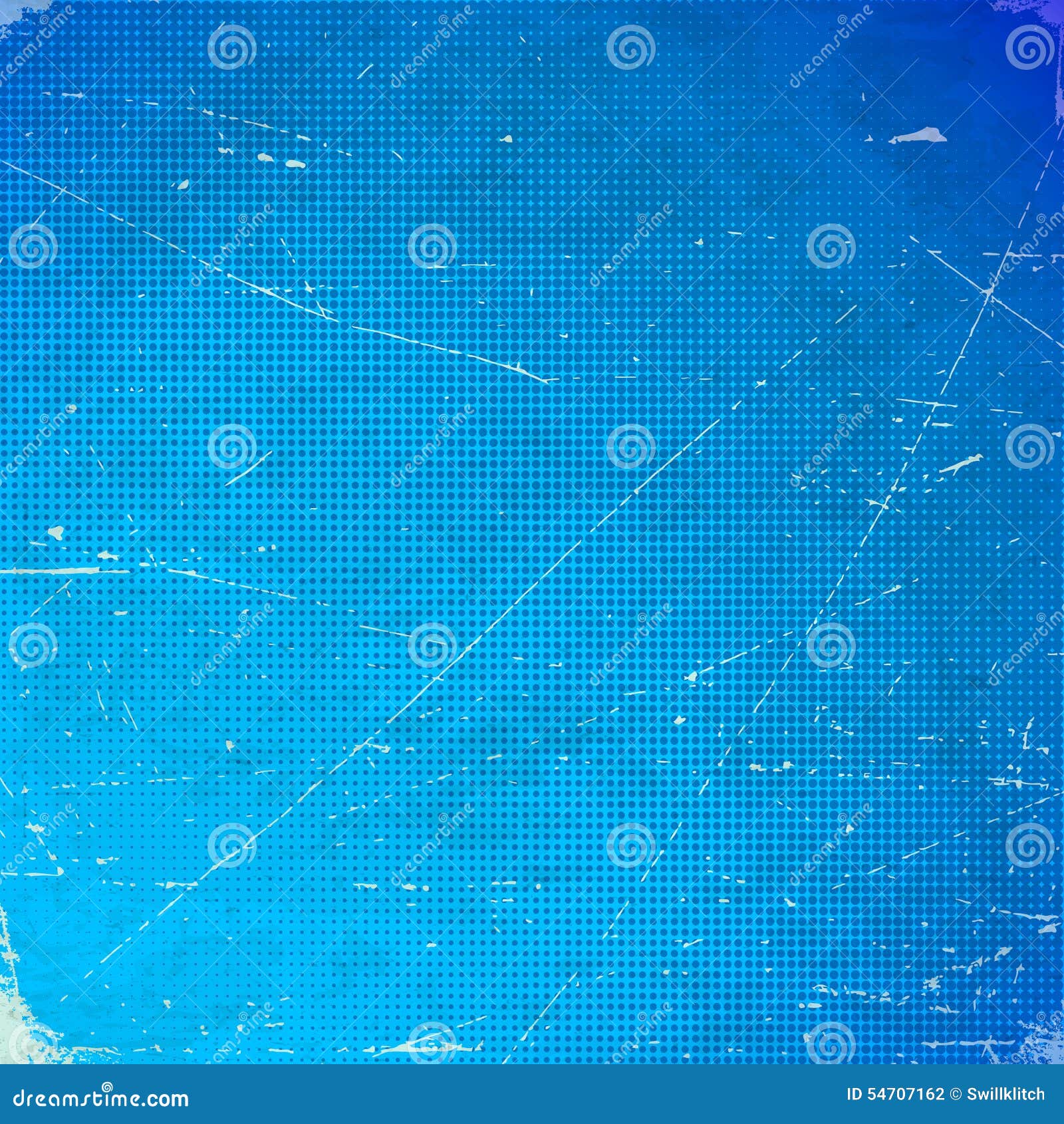 Blue Scratched Wooden Cutting Board. Wood Texture Cartoon Vector ...