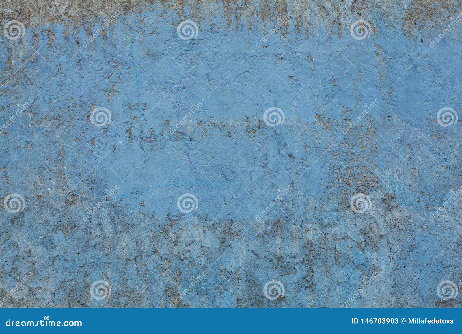 Old Blue Textures Wall Background. Perfect Background with Space Stock ...