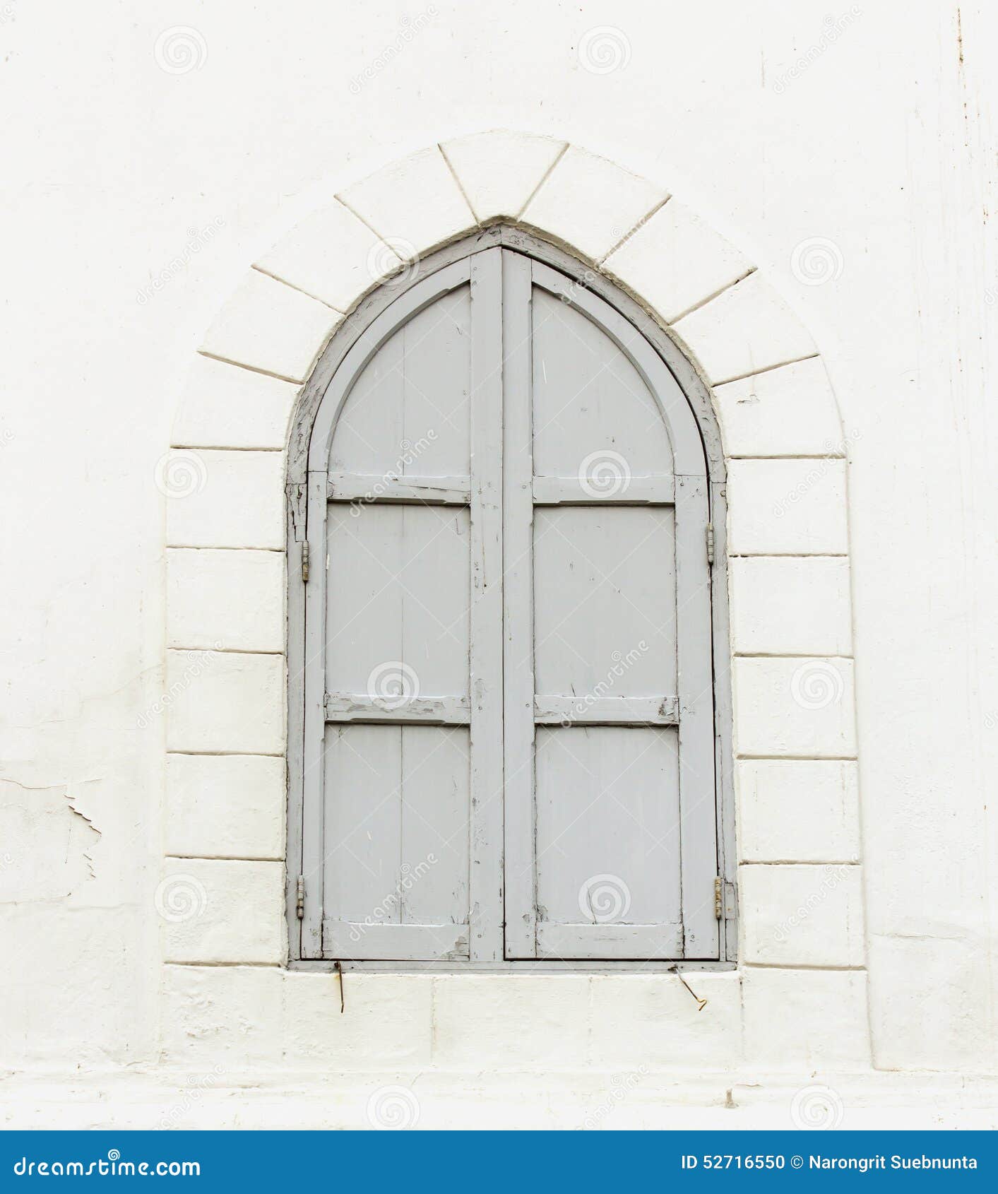 Old blue vintage window stock photo. Image of wall, exterior - 52716550
