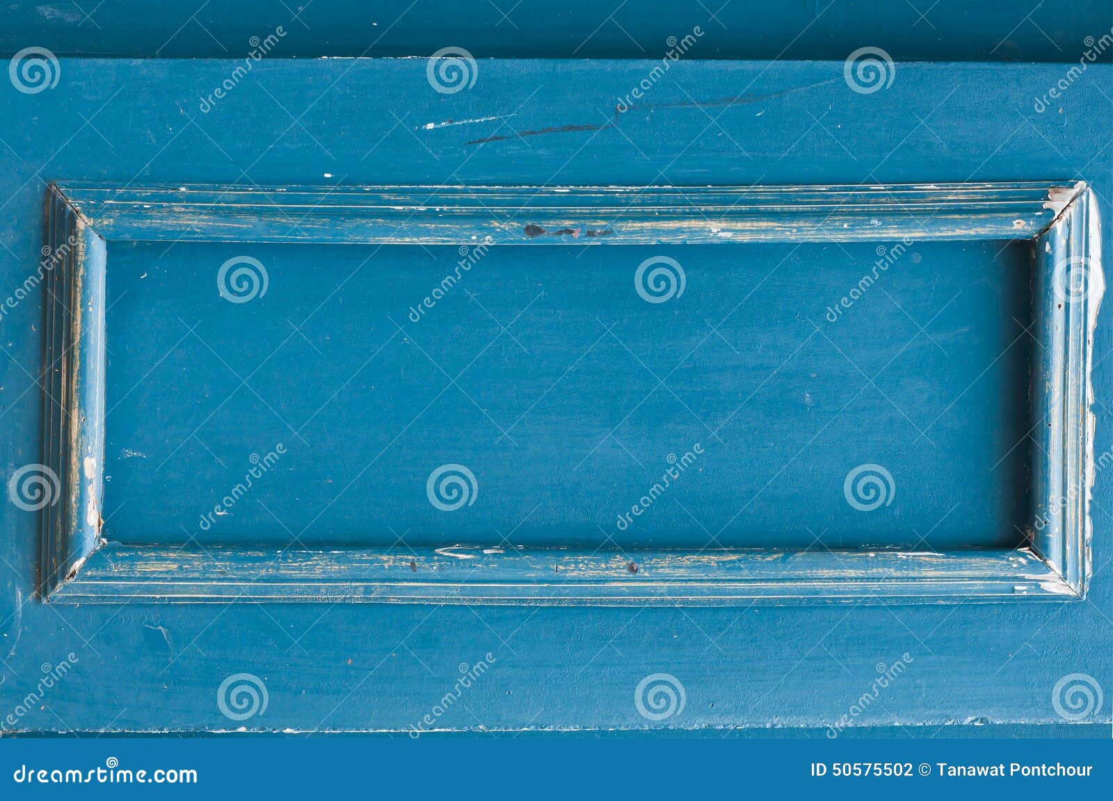 Old blue wood frame stock photo. Image of rectangle, vintage - 50575502
