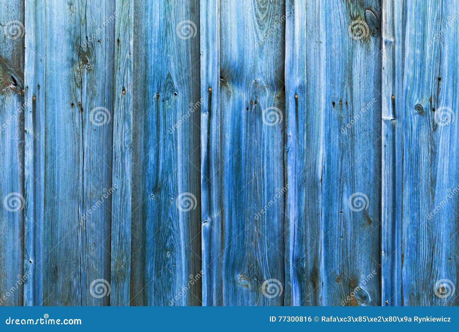 The Old Blue Wood Texture with Natural Patterns Stock Photo - Image of ...