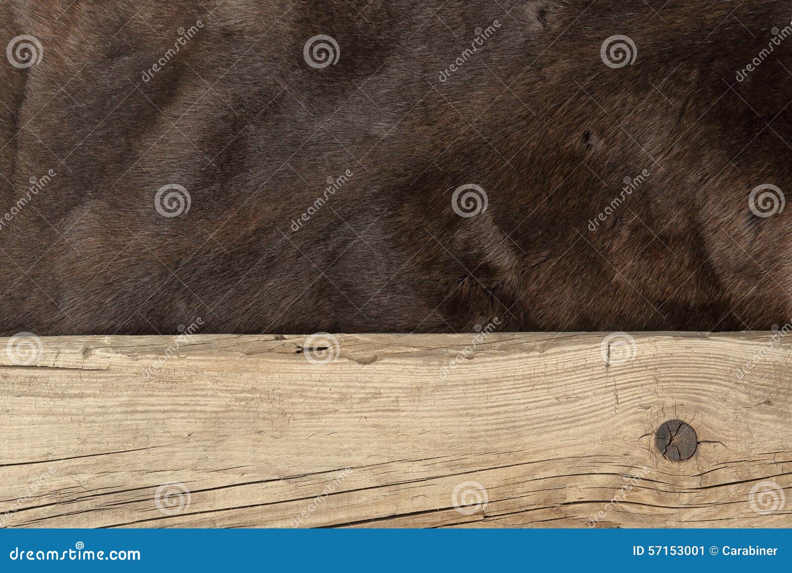 Old Boards and Reindeer Fur Stock Image - Image of abstract, broken ...