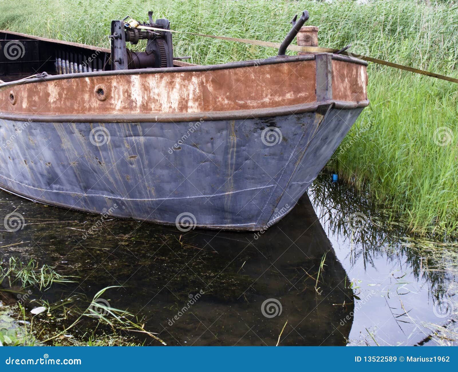 Old boat stock image. Image of island, transport, water - 13522589