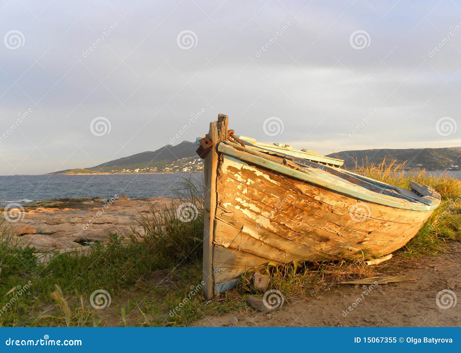 Old boat stock image. Image of nautical, background, climate - 15067355