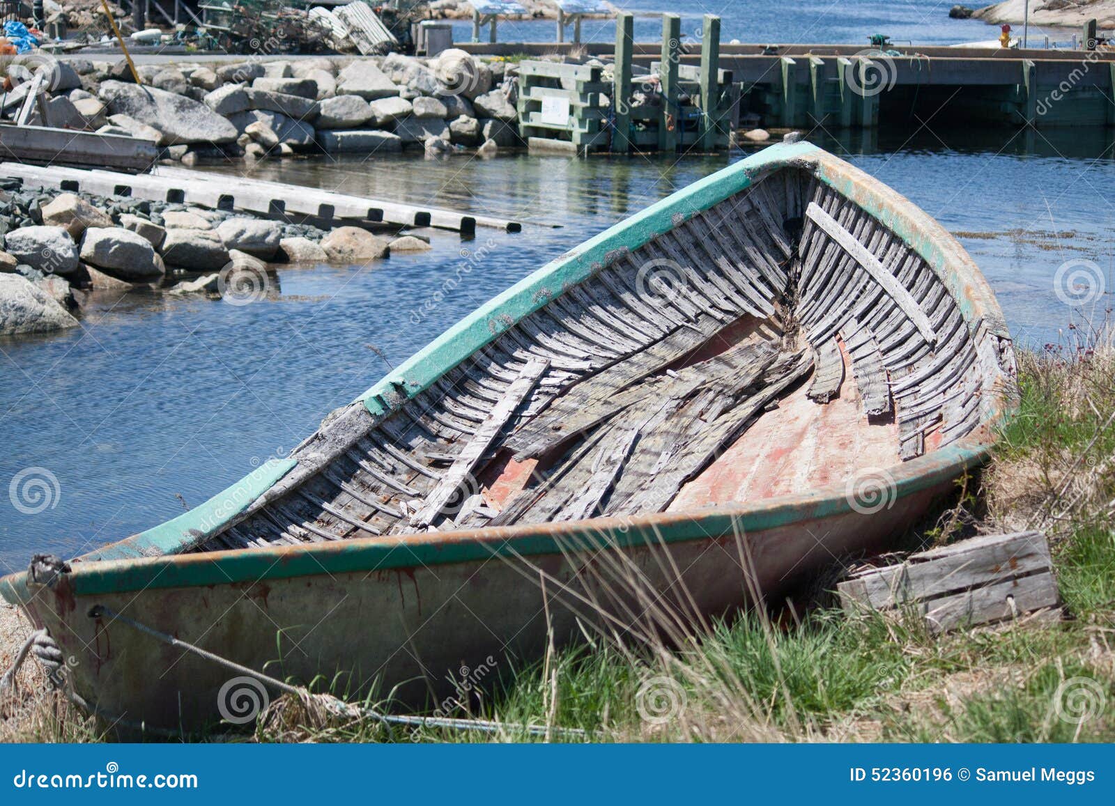 Old boat stock photo. Image of beached, neglect, marine - 52360196