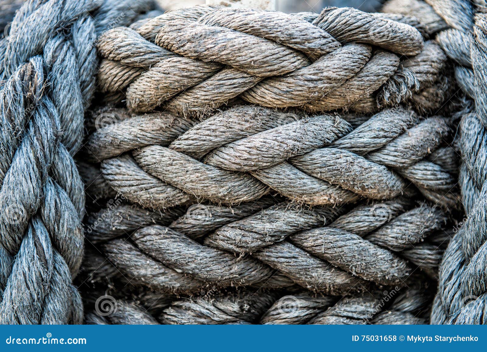 Old Boat Marine Grey Rope on the Pier Texture and Background Stock ...