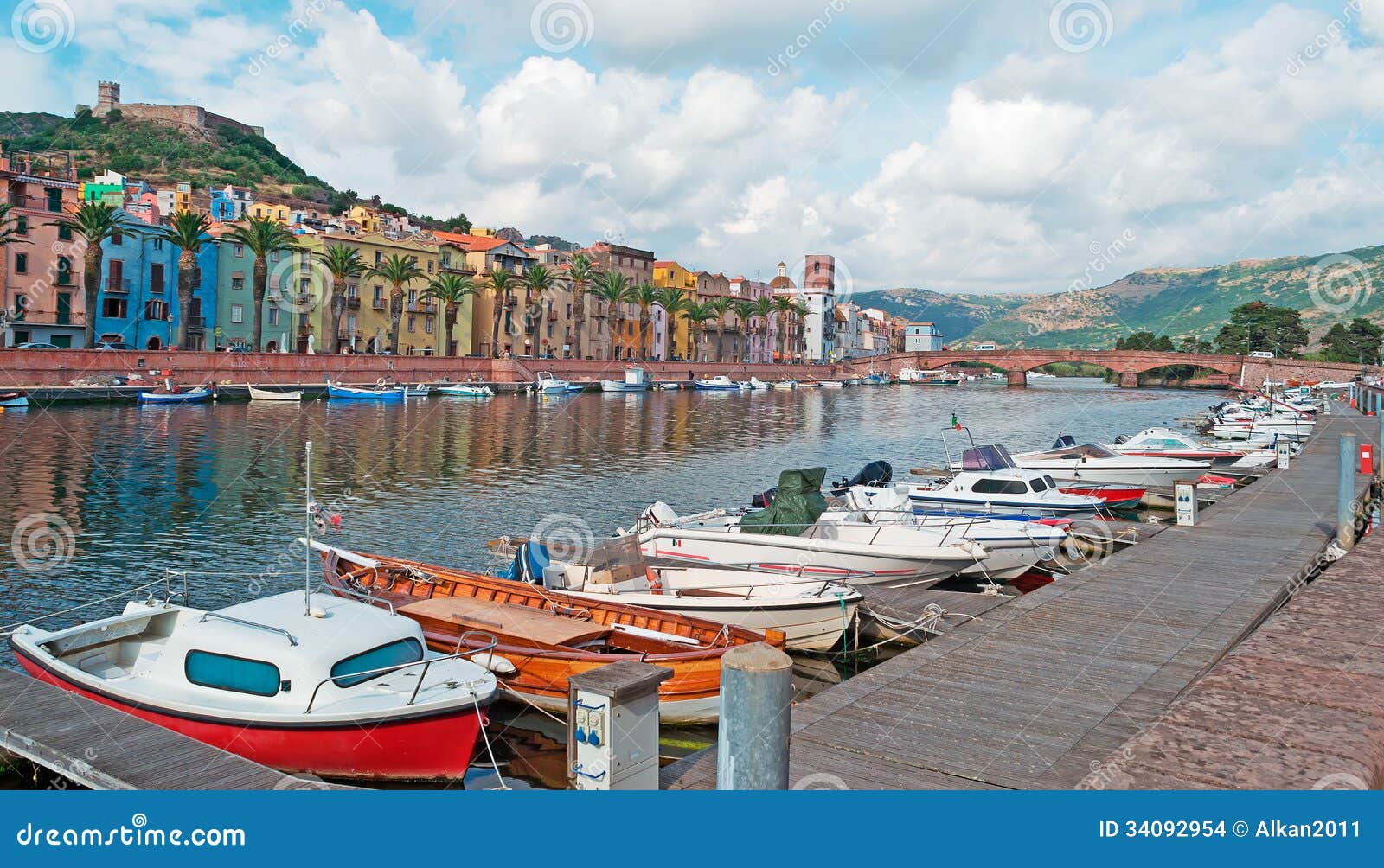 Old boats in Temo river stock photo. Image of village - 34092954