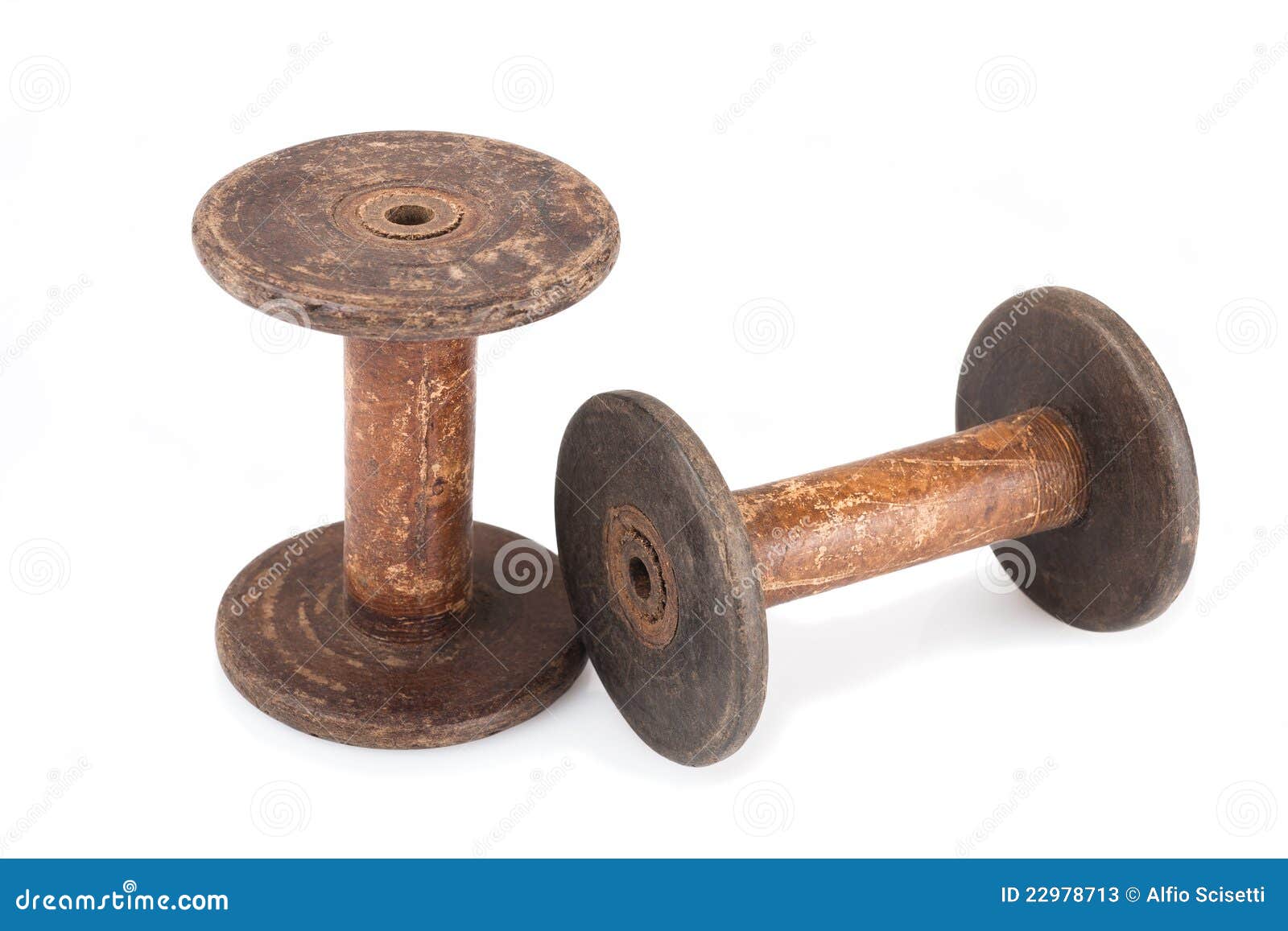 Old bobbins vintage stock image. Image of thread, vintage - 22978713