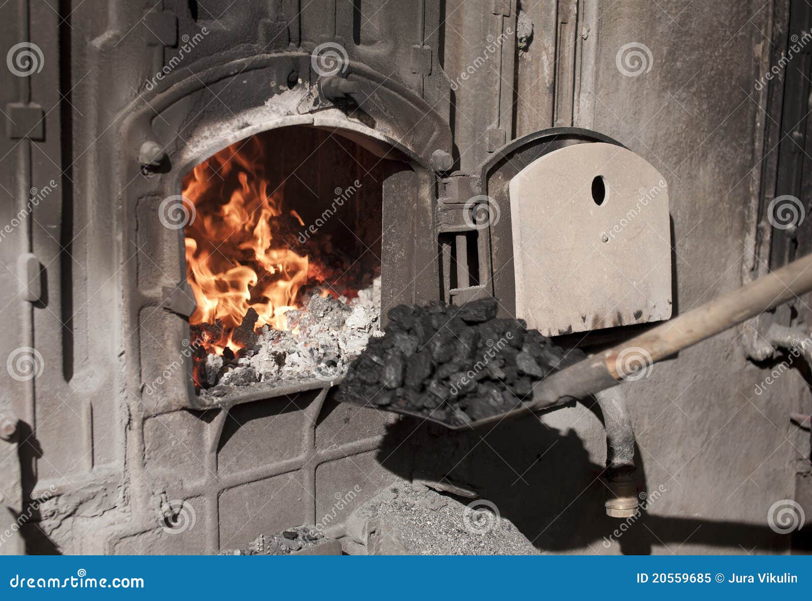 Old boiler-house stock image. Image of live, blaze, date - 20559685