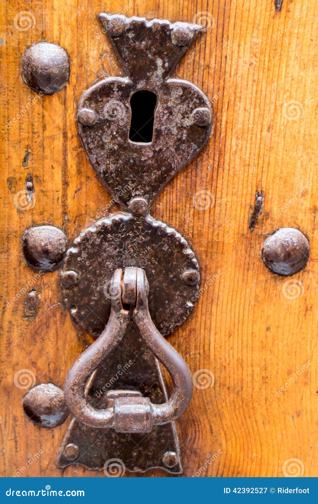 Old bolt from door stock image. Image of aged, handle - 42392527