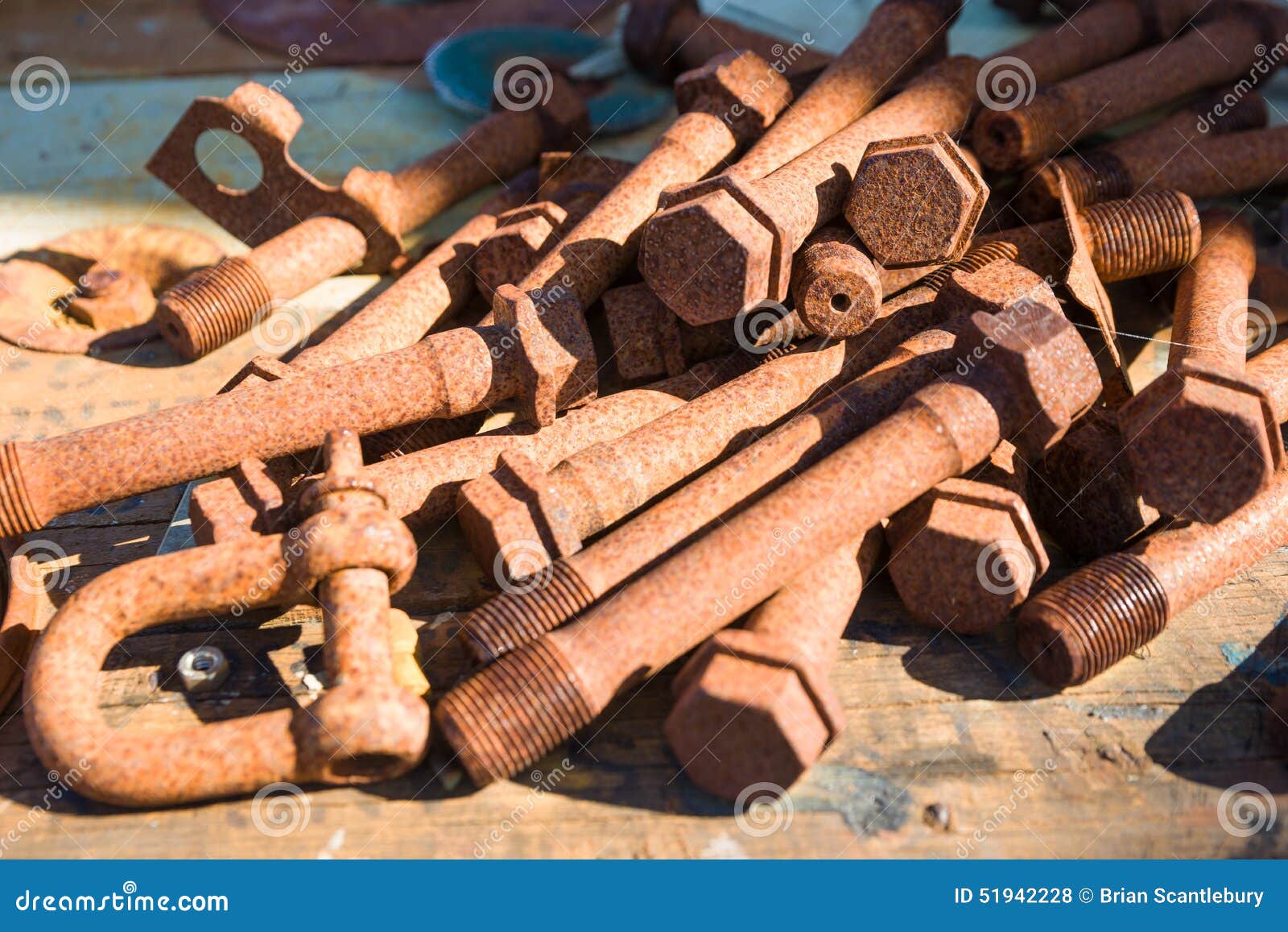 Old bolts stock photo. Image of unwanted, bolt, waste - 51942228
