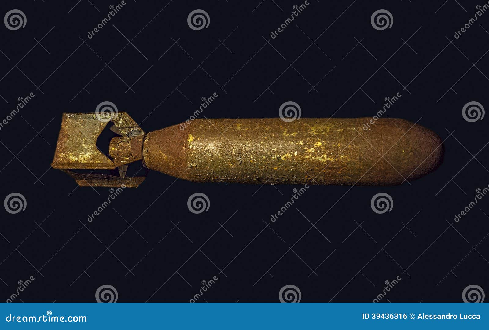 Old bomb stock photo. Image of conflict, iron, military - 39436316