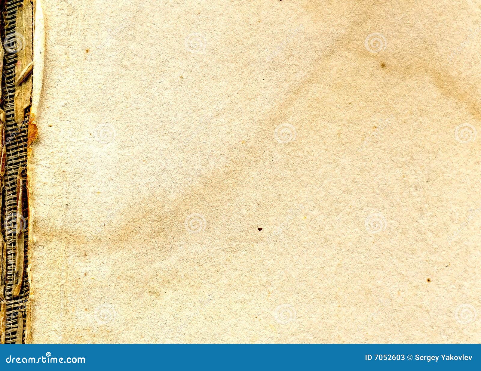 Old book stock image. Image of dirty, aging, note, burnt - 7052603