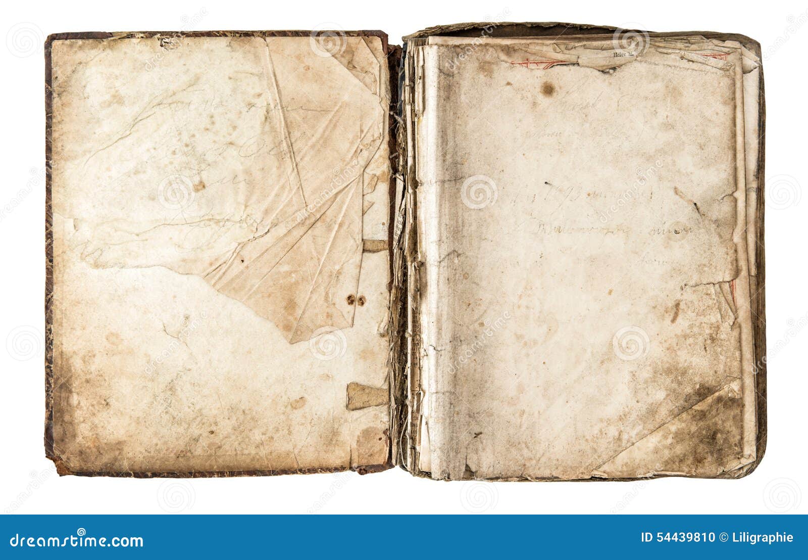 Antique Scrapbook, Circa 1890 Stock Photography | CartoonDealer.com ...