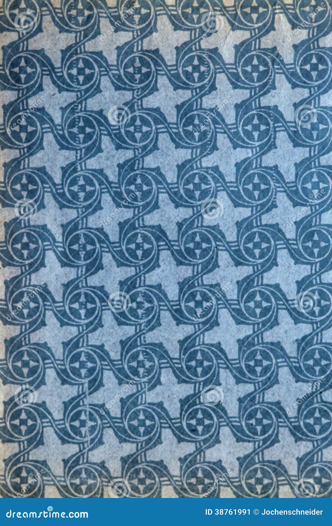 Old Book Cover with Pattern Stock Image - Image of stained, material ...