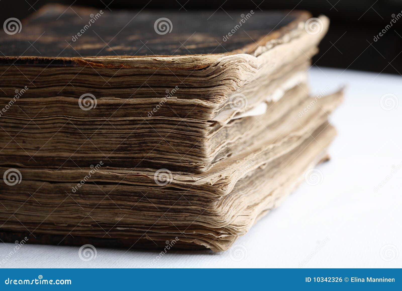 Damaged Library Book