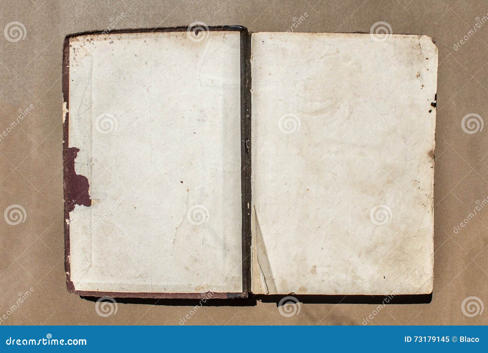 Old book. stock image. Image of used, inside, ripped - 73179145