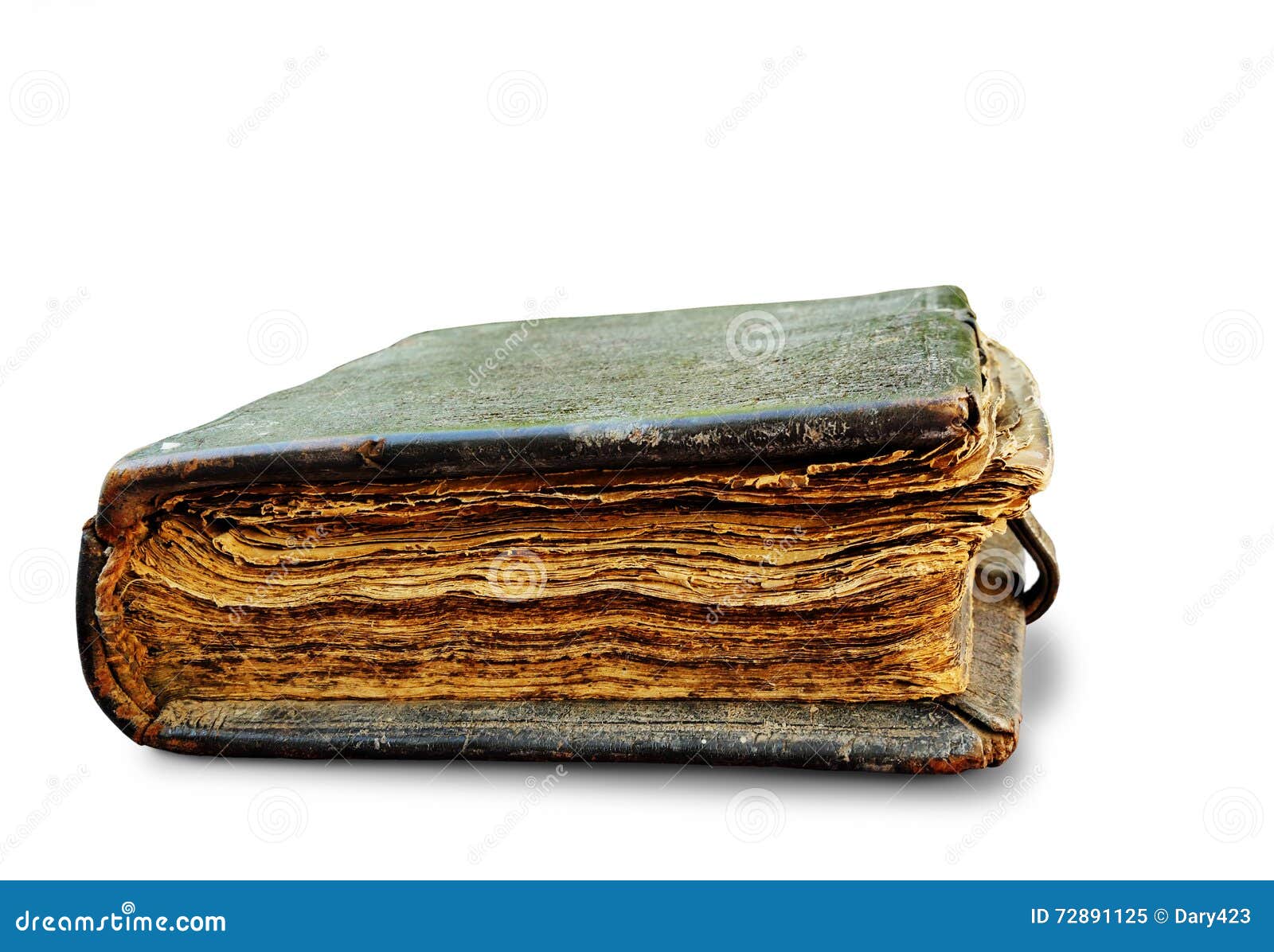 Old book isolated on white stock image. Image of century - 72891125