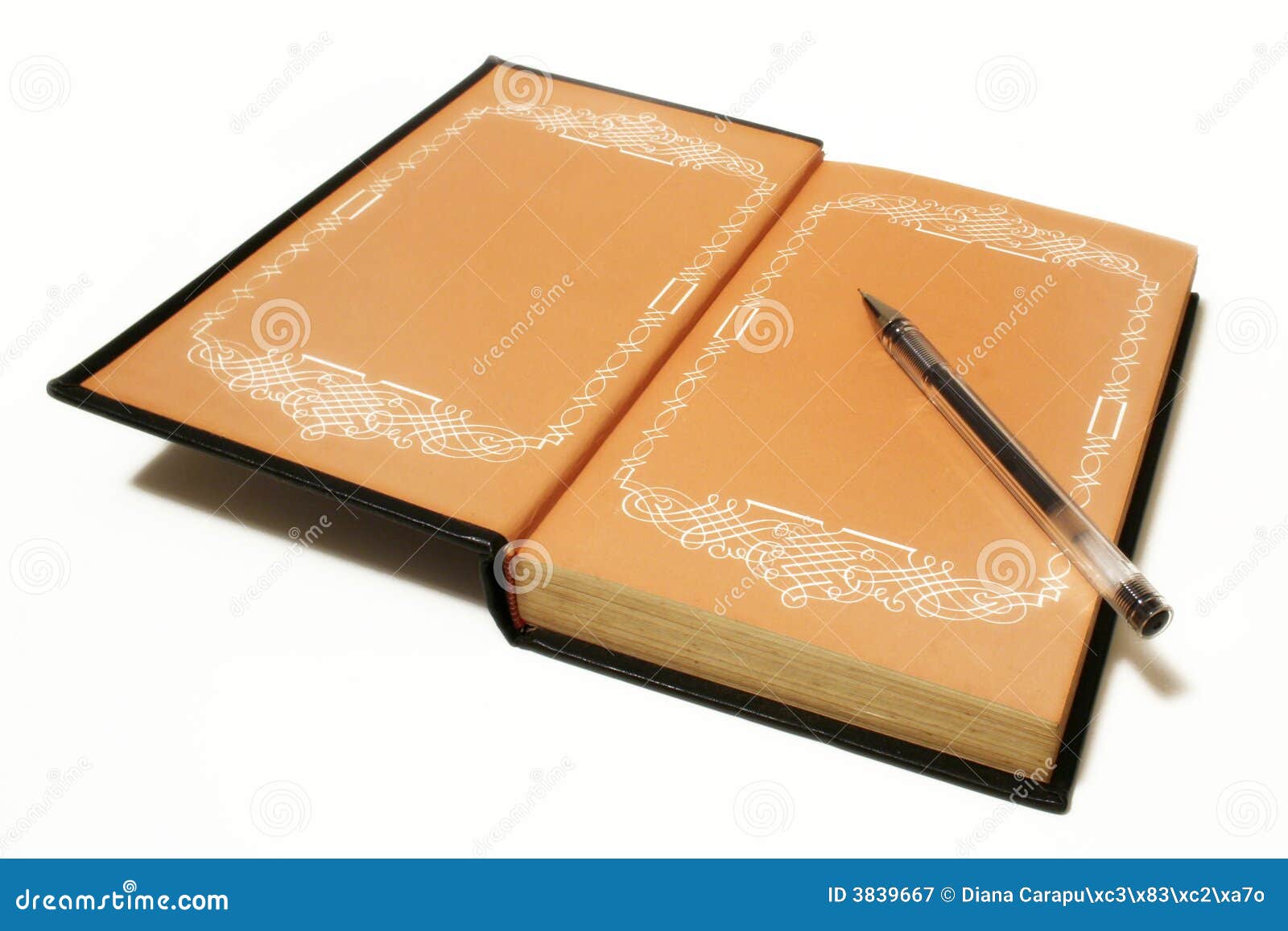 Old book or journal stock image. Image of vintage, hard - 3839667