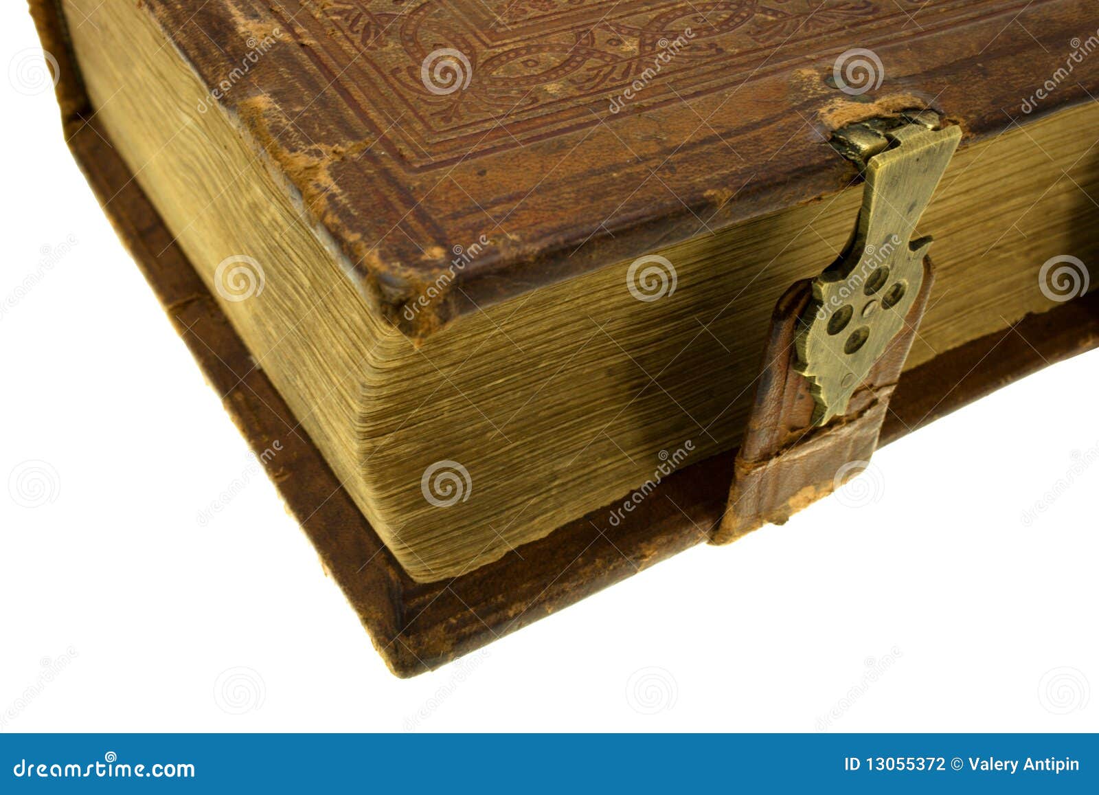 Old book with lock stock photo. Image of hardcover, hymn - 13055372
