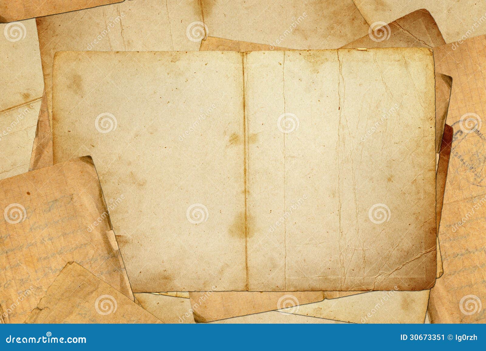 Old book pages stock image. Image of dirty, book, blank - 30673351