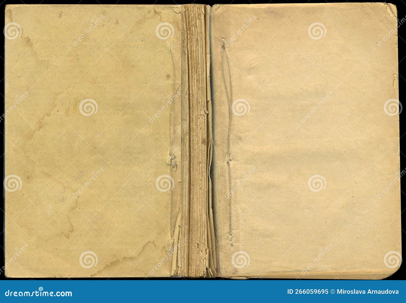Old book pages stock image. Image of book, stained, sheet - 266059695