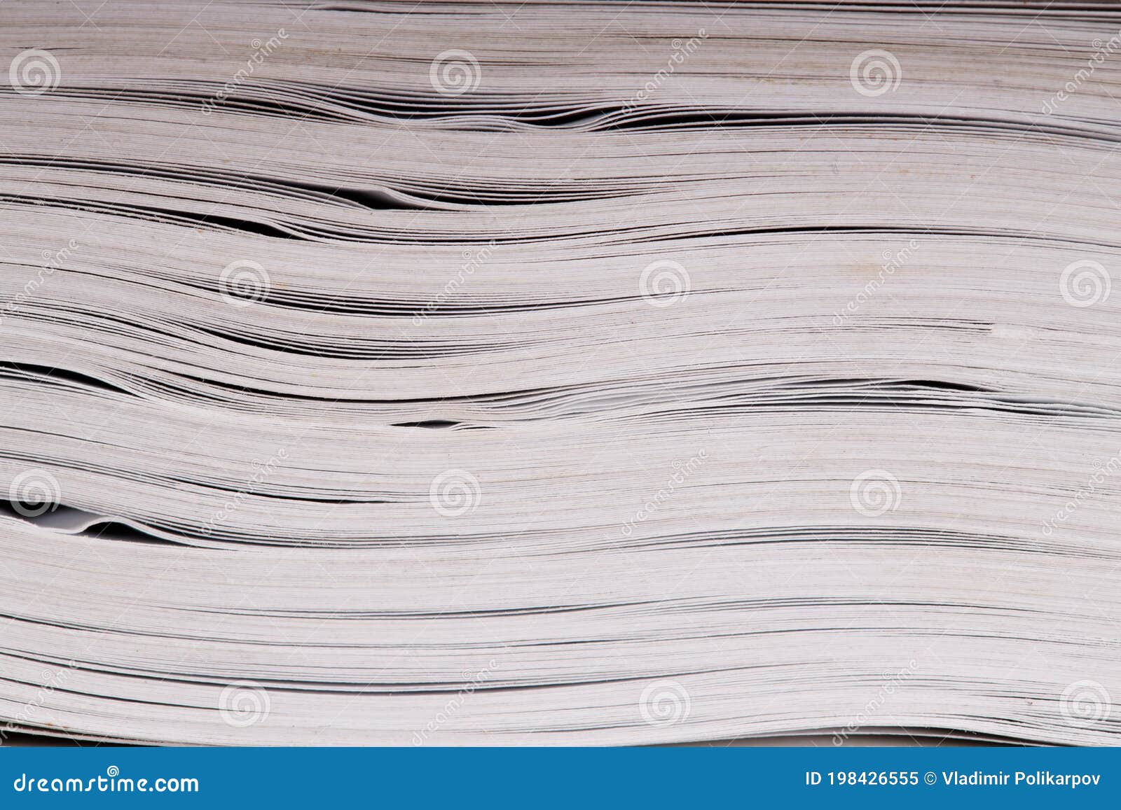 Old Book Pages. Side View Close Up Stock Image - Image of book, rough ...