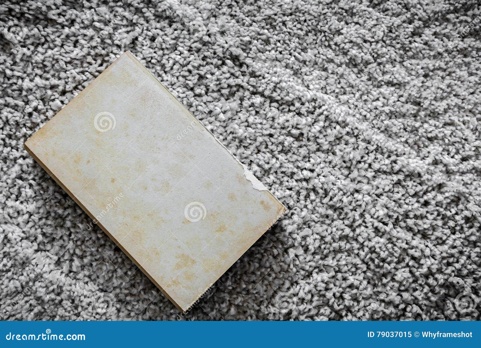Old Book on Rustic Carpet Texture Stock Image - Image of format, empty ...