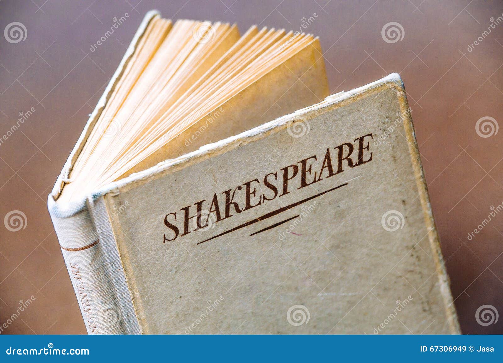 An old book by Shakespeare stock image. Image of education - 67306949
