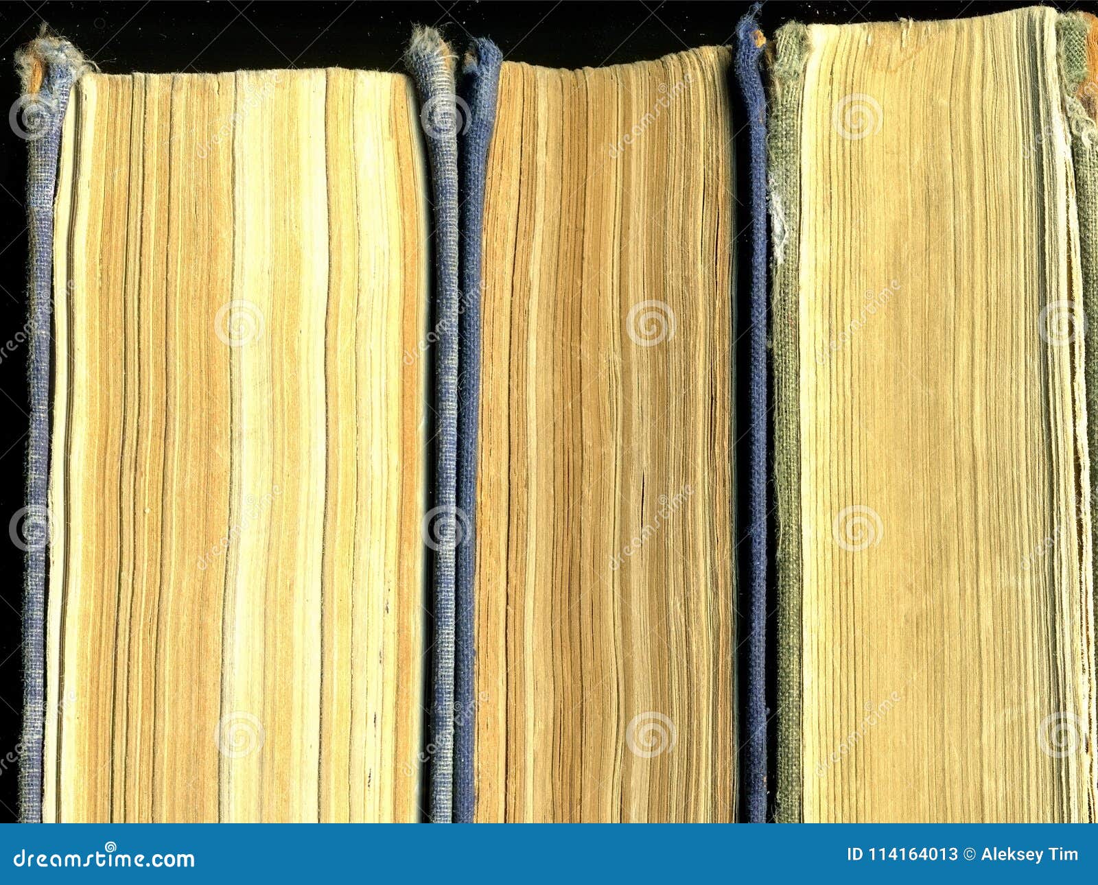 Old Book. Sheets of an Old Book. Macro Stock Image - Image of fabric ...