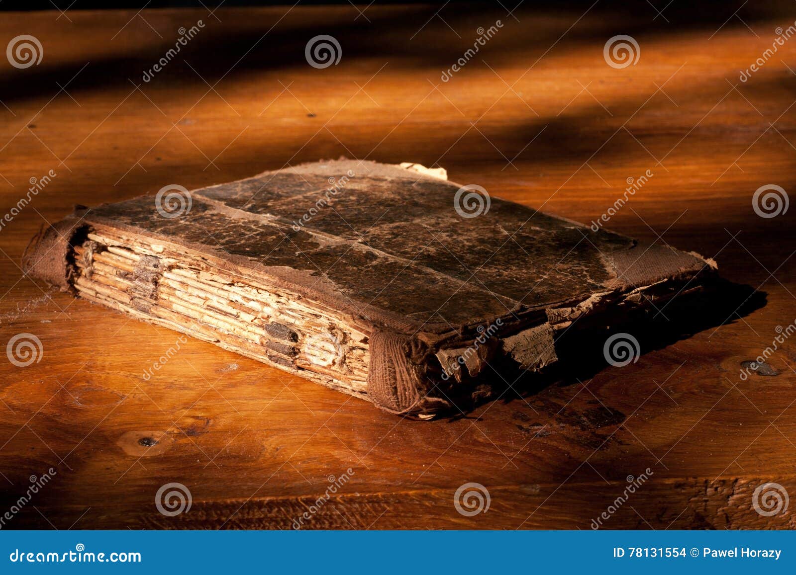Old book on the table 2 stock photo. Image of damaged - 78131554