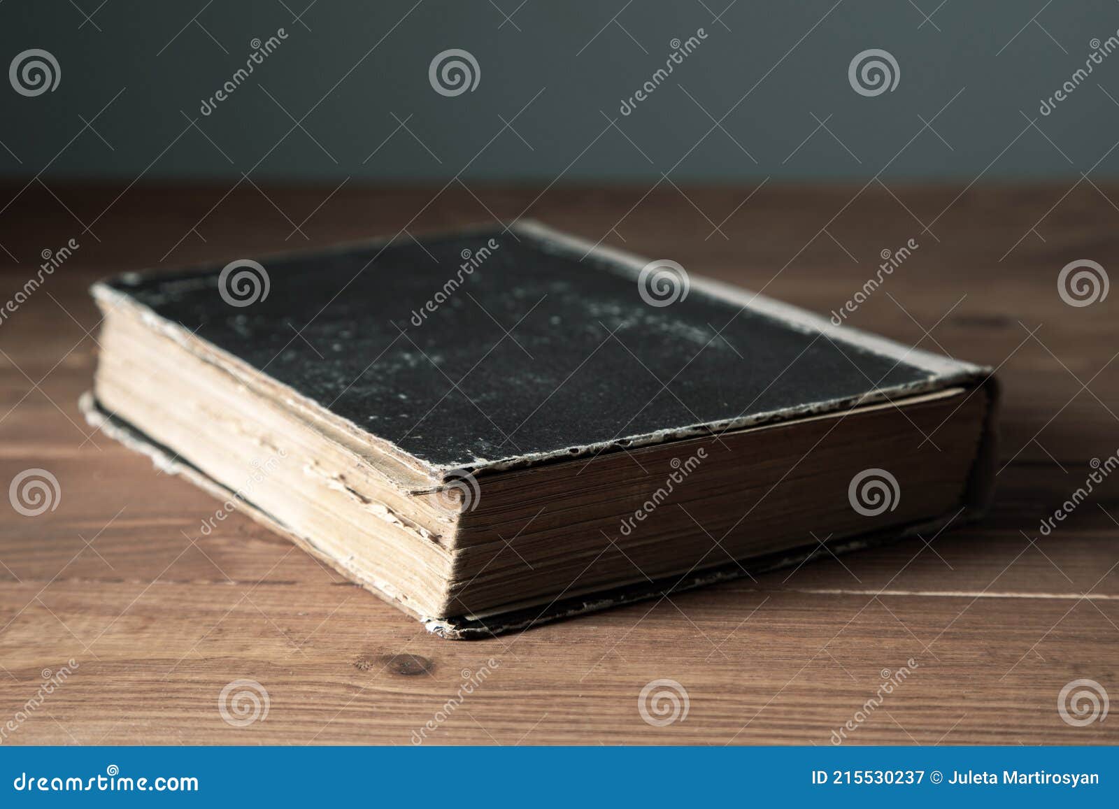 Old book on the table stock image. Image of antique - 215530237