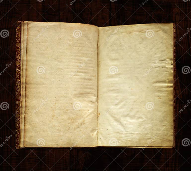Old book texture stock image. Image of beige, ancient - 12625923