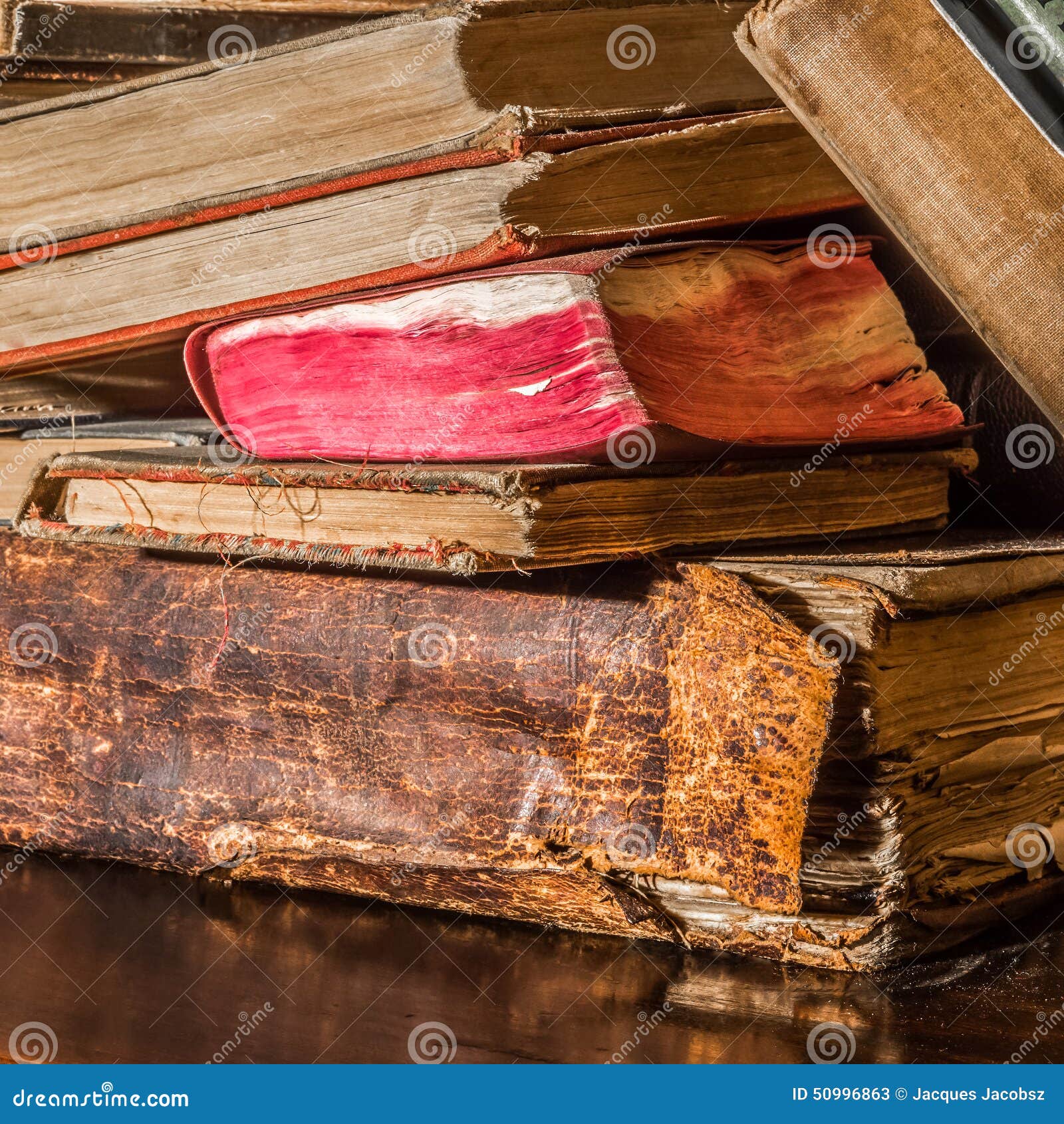 Old Books on a Book Shelf stock image. Image of cover - 50996863