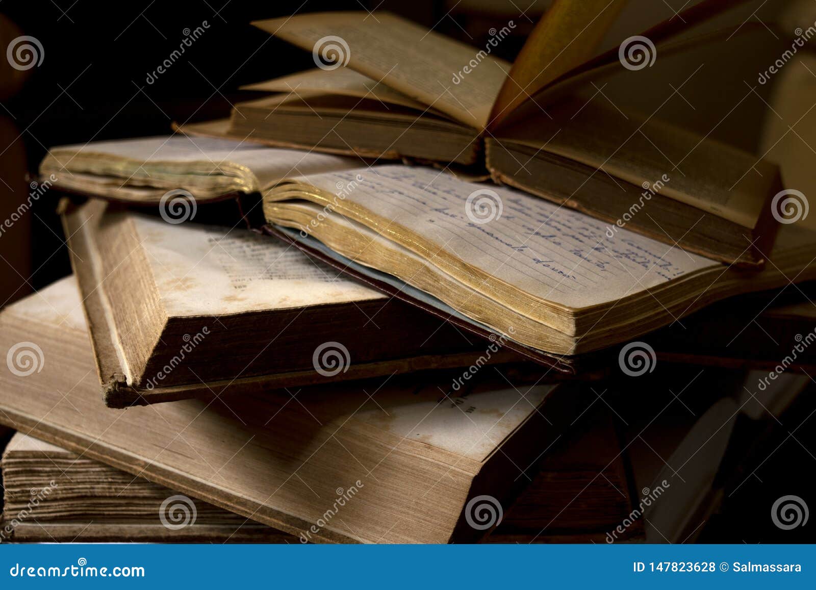 Hand Written Book Old Books