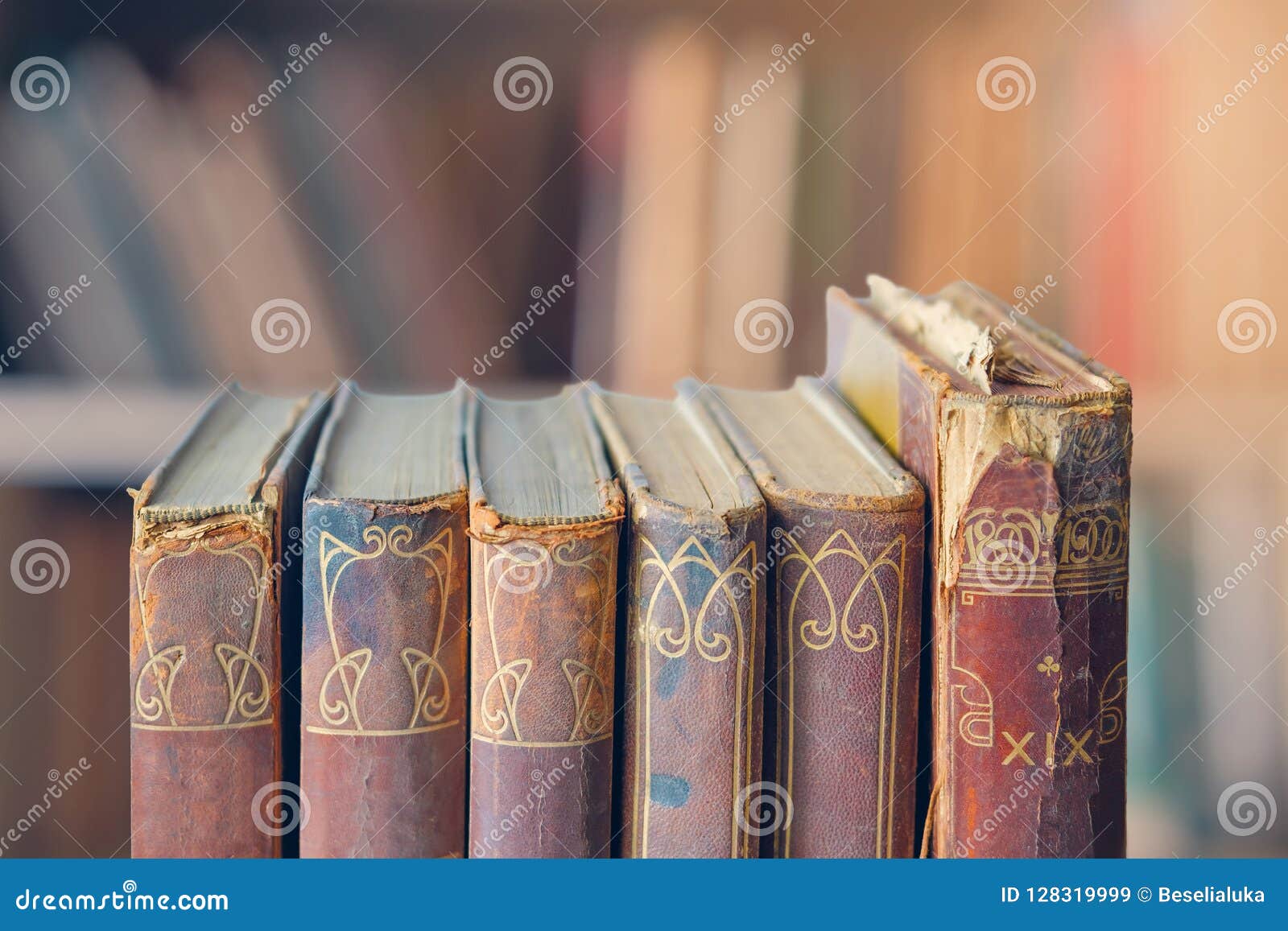 Old books stock image. Image of objects, college, history - 128319999