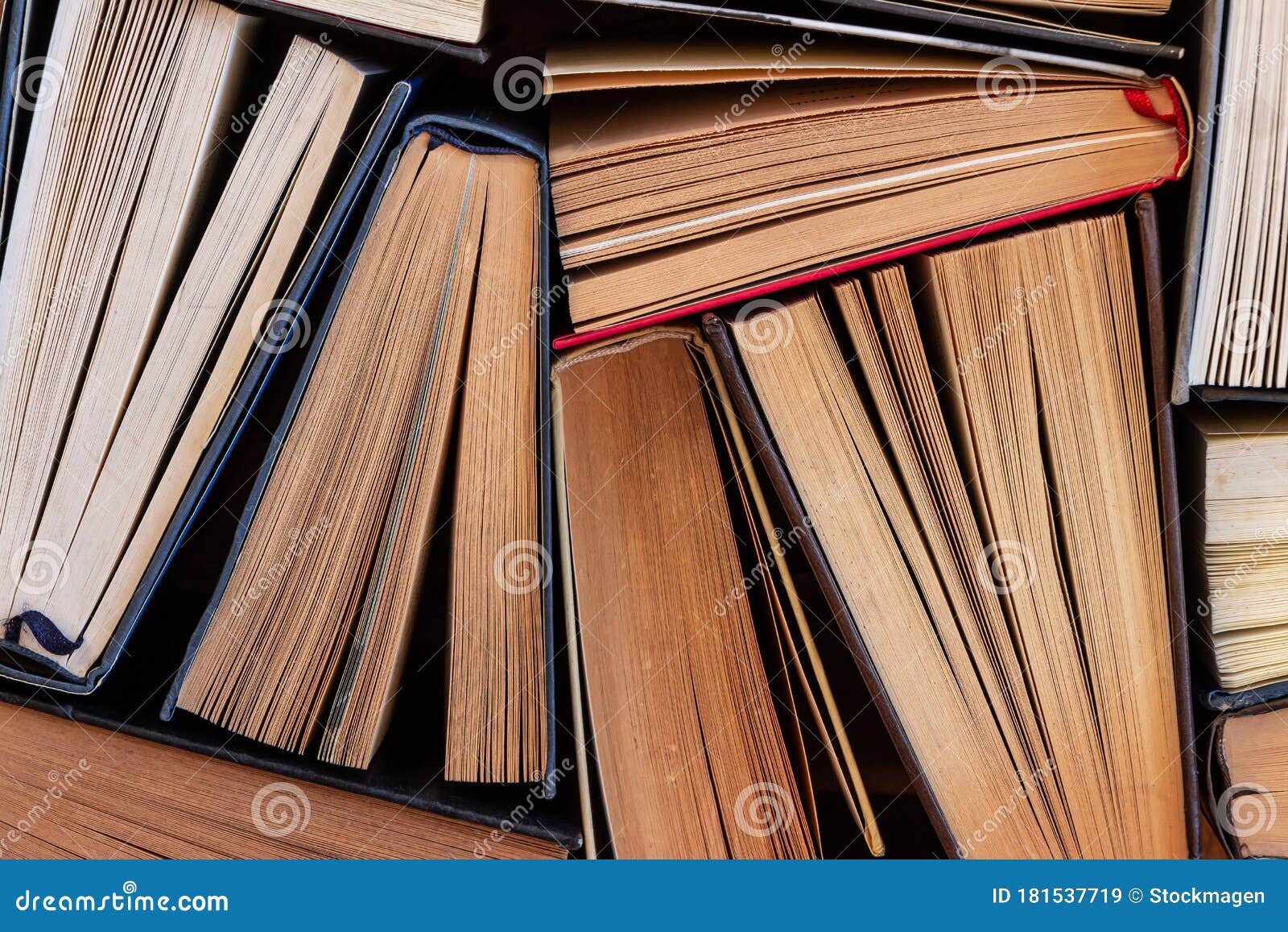 Old Books Side by Side. Texture. Copy Space Stock Image - Image of ...